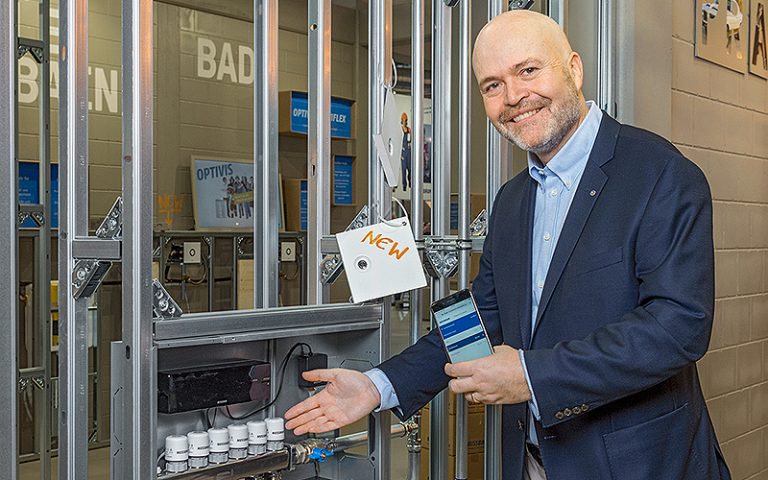 Hochbetrieb auf der Nussbaum Baustelle - www.gebaeudetechnik-news.ch